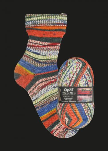 Nach Hundertwasser | Opal Sockenwolle Online-Shop