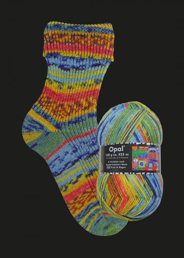 Nach Hundertwasser | Opal Sockenwolle Online-Shop